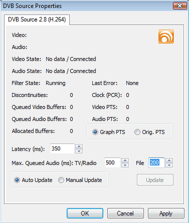 No Picture, No Sound - General DVBViewer Pro/GE - DVBViewer community forum