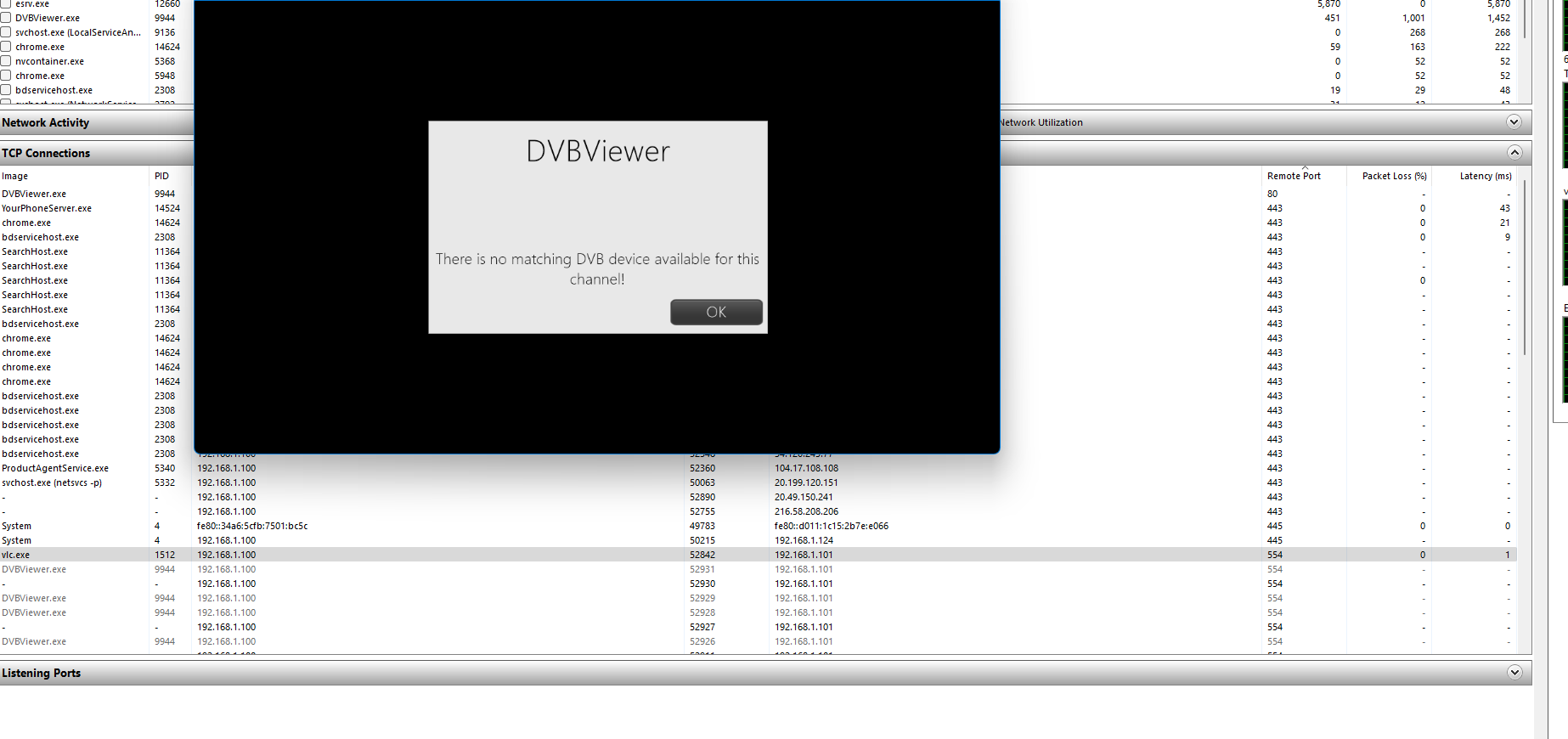 DvbMediaServer - There is no matching DVB device - General DVBViewer ...